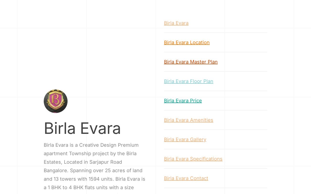 Birla Evara Apapprtment